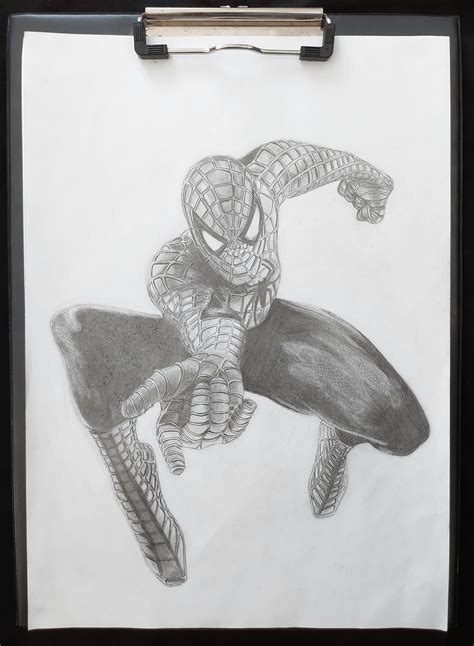 Drawing Spideys Adventure My Marvel Artwork R Draw