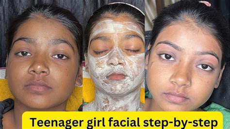 Natures Diamond Facial Step By Step Facial For Teenager Girls For