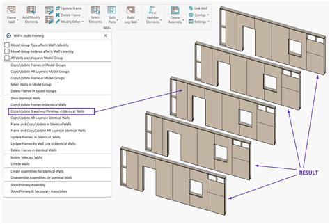 Wood And Metal Framing Software Update Modify Frames In Revit Arkance