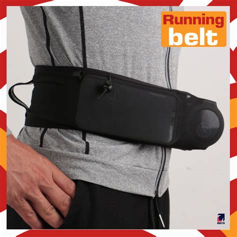 กระเป๋าคาดเอววิ่ง ติดเลข Bibได้ ใส่ขวดน้ำได้ ผ้าระบายอากาศ กระเป๋าคาดเอวออกกำลังกาย เข็มขัดใส่