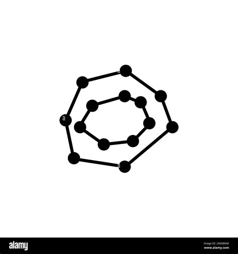 Pentagonal Business Chart Flat Vector Icon Simple Solid Symbol Isolated On White Background