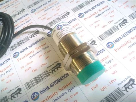 Brass Inductive Proximity Sensor 25mm Model Name Number Disha Automation At ₹ 280 Piece In