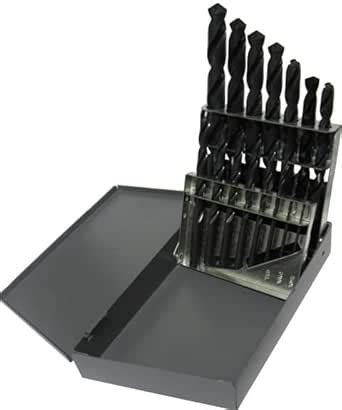 Drill America 15 Piece High Speed Steel Screw Machine Stub Drill Bit