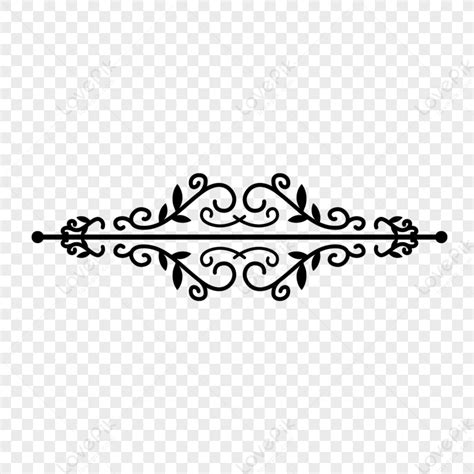 레트로 대칭 바람 일러스트 페이징 테두리장식 무늬무늬 Png 일러스트 무료 다운로드 Lovepik