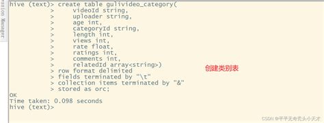 Hive高手之路二hive数据分析实验 用hive统计计算每年电影得数量 CSDN博客