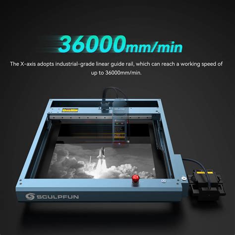 Sculpfun Sf A9 40w Laser Engraver H3 4040cm Honeycomb Panel Ra Pr Sculpfun Europe