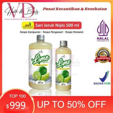 Jual Sari Jeruk Nipis Murni Pure Lime Juice 250 Ml 500 Ml By Suur Lemoen Shopee Indonesia