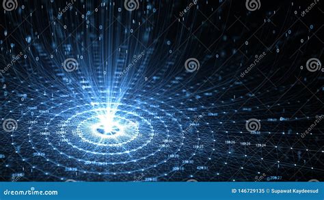 Technology Artificial Intelligence Ai And Internet Of Things Iot Concept Stock Illustration