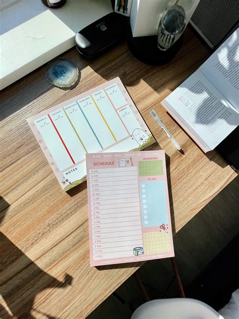 Girlfriend Made 2 Notepad Planners Available At Her Etsy Heystickaround Rplanners
