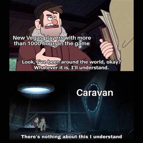 Fallout New Vegas Fallout Фоллаут Gravity Falls караван фэндомы картинки гифки