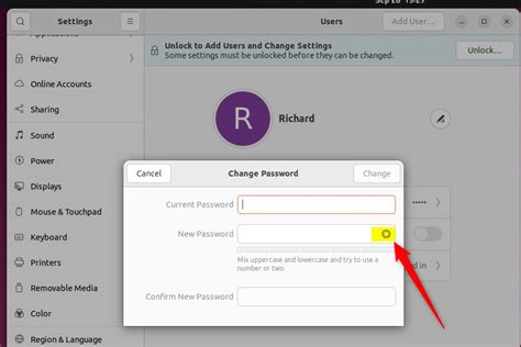 Steps To Change Your Password In Ubuntu Linux Geek Rewind