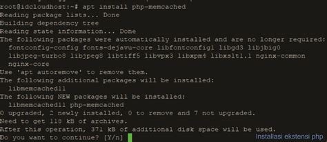 Menginstall Memcache Dengan Nginx PHP 7 Di Ubuntu 16 04