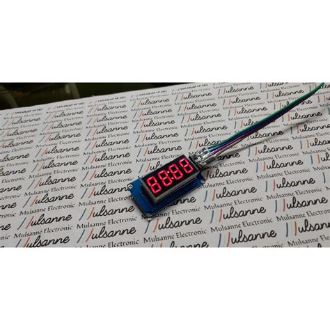 Jual Modul Tm1637 4 Digit 7 Segment Display Shopee Indonesia