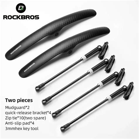 Брызговик велосипедный ROCKBROS, передний/задний, 700C, легкая ...