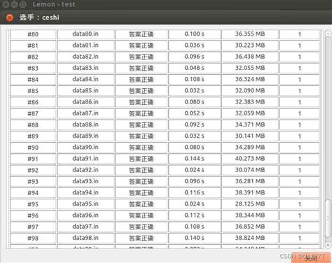 【知识学习】简易oi acm竞赛测试环境lemon使用方法 lemon评测使用方法 csdn博客