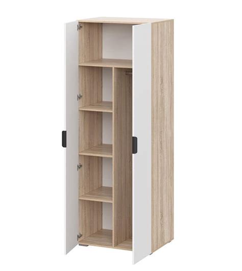 Шкаф Норд ШК02 800 дуб сонома софт пломбир Белый арт 4210751 купить в Москве за 16 490 руб