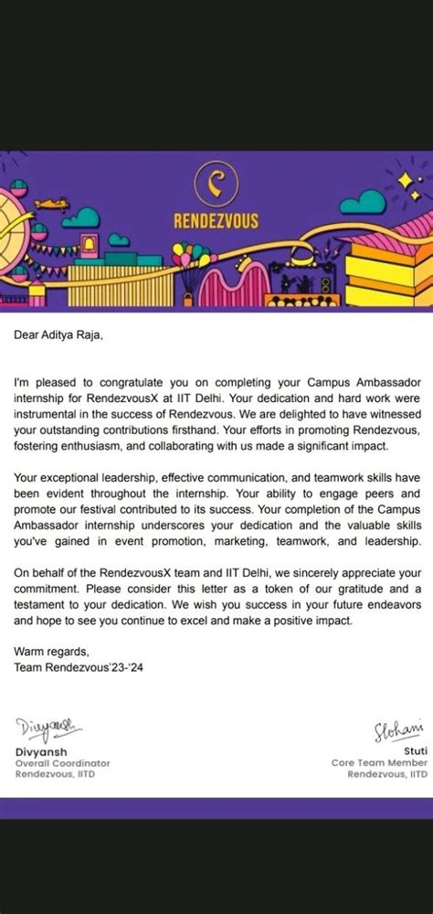 Aditya Raja On Linkedin Internship