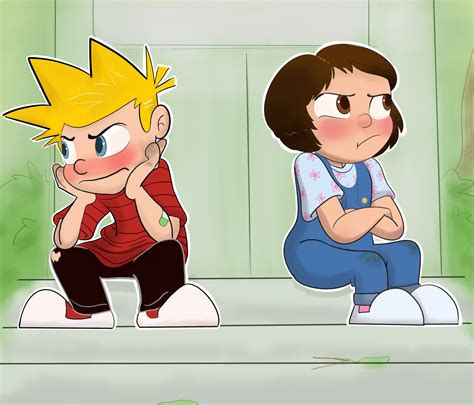Calvin And Hobbes Grown Up With Susie