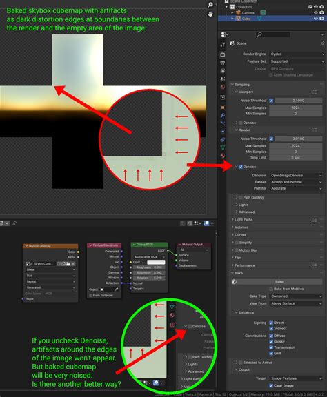 Rendering How To Remove Unwanted Edge Artifacts At Borders Of Cycles Rendered Images