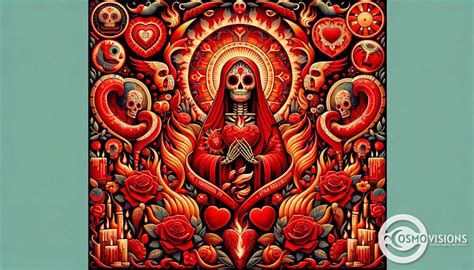 The Meaning And Symbolism Of Red Santa Muerte In Mexican Folk Catholic