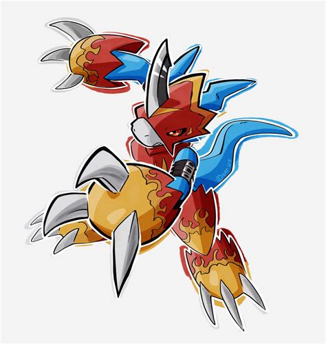 Fladramon Digimon Drawn By Hiryunatsuakai Danbooru