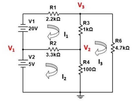 Solved B For The Circuit Shown In Figure Apply The Node Chegg