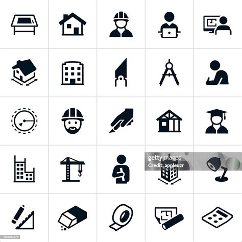 Architecture Icons High Res Vector Graphic Getty Images