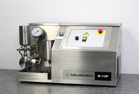 Microfluidics M 110p Electric Hydraulic Microfluidizer Microfluidics M 110p Electric Hydraulic Microfluidizer