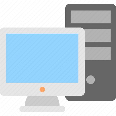 Computer Cpu Desktop Monitor Pc Icon Download On Iconfinder