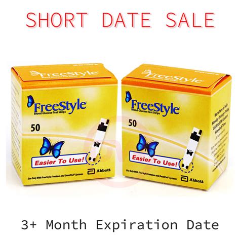 Freestyle Test Strips 100ct Short Dated 3 Months