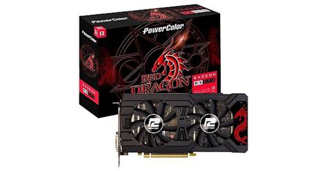 Placa De V Deo Powercolor Radeon Rx Red Dragon Dual Gb Gddr Bit Pc Gamer Em Goi Nia