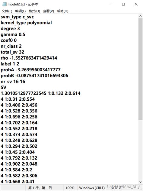 【机器学习】基于libsvm实现支持向量机核函数训练并获取决策函数libsvm 训练结果支持向量 特征函数 Csdn博客