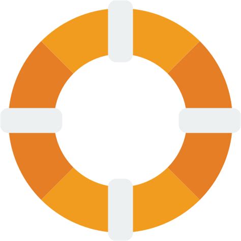 Life Ring Basic Miscellany Flat Icon
