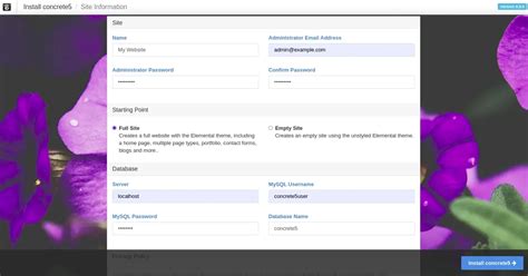 How To Install Concrete5 Cms With Apache And Free Lets Encrypt Ssl On