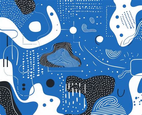 Premium Photo Abstract Blue Background With Lines And Jagged Shapes