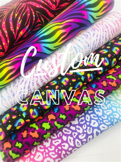 Logo Printing Printed Canvas Sheet Back Drop A4 Custom