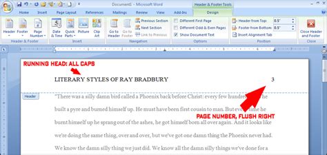 How Do You Put A Header And Page Number In Apa Format
