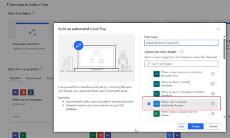 Creating A File Reader For Ifs Cloud Using Microsoft Power Automate And