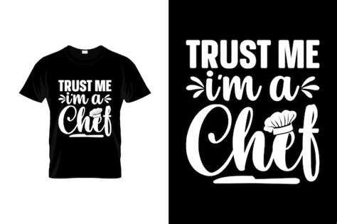 요리사 티셔츠 디자인 또는 요리사 포스터 디자인 또는 요리사 셔츠 디자인 프리미엄 벡터