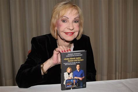 Dagmar Berghoff Wird 80 So Hat Sich Miss Tagesschau Verändert