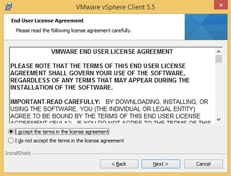 Vsphere Client Installation Vmware Esxi