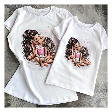 Тениски за майка и дъщеря Tениски за майка и син 2
