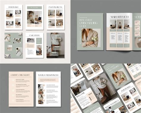 Virtual Assistant Portfolio Template New Client Welcome Packet Canva Services And Pricing