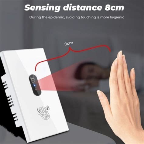 Promo Saklar Smart Listrik Dinding Tanpa Sentuh No Touch Button Sensor Jakarta Utara Home