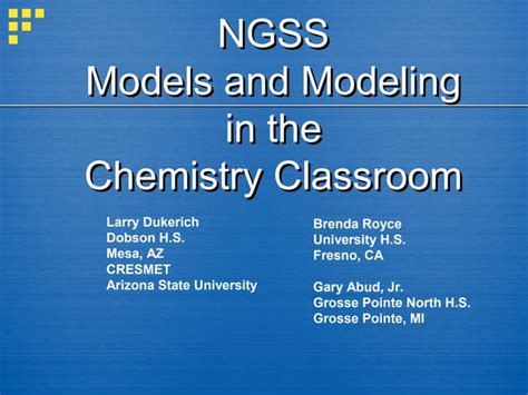 Ngss Chemistry Webinar Ppt