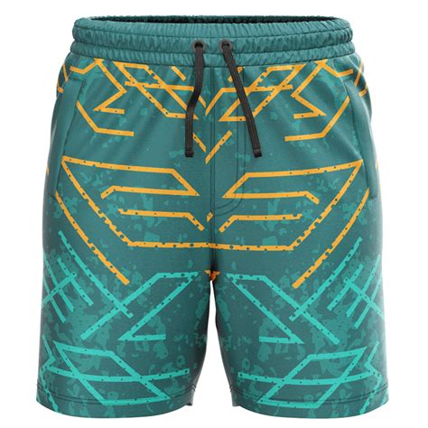 Sublimated Shorts Tectonic Dry Fit Gym And Sports Wear