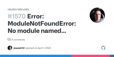 Error ModuleNotFoundError No Module Named Rpytools Issue 1570
