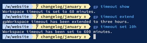 Gp Timeout Commands Have Inconsistent Output Ux · Issue 16084 · Gitpod Iogitpod · Github