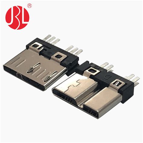 Board Edge Mount Usb Micro B 30 Plug 10pin
