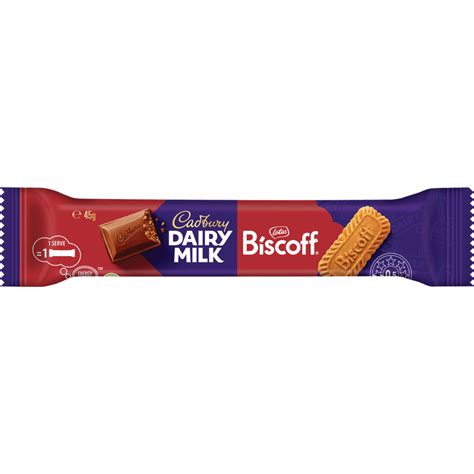 Cadbury Dairy Milk Biscoff Bar 45g 48